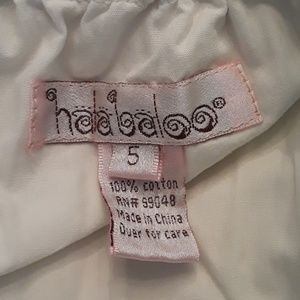 Halabaloo | Dresses | Halabaloo Pink Ribbon Rosette Sun Dress Sz 5 ...